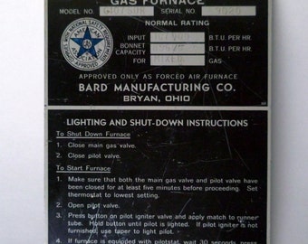 Popular items for furnace on Etsy