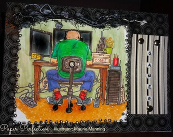 Computer card | Etsy