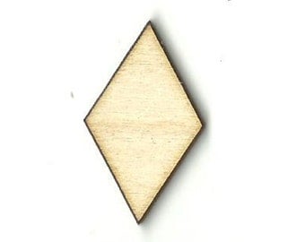 Diamond shape wood | Etsy