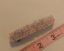 Popular items for seed bead barrette on Etsy