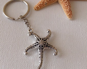 Starfish keychain | Etsy