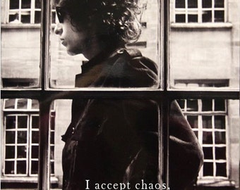 Bob Dylan & Paul Simon art nouveau psychedelic concert poster