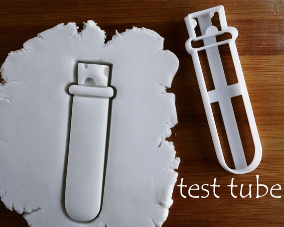 Test Tube & other Lab equipments cookies cutters by Made3D on Etsy