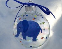 Popular items for elephant ornament on Etsy