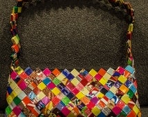 Popular items for candy wrapper purse on Etsy