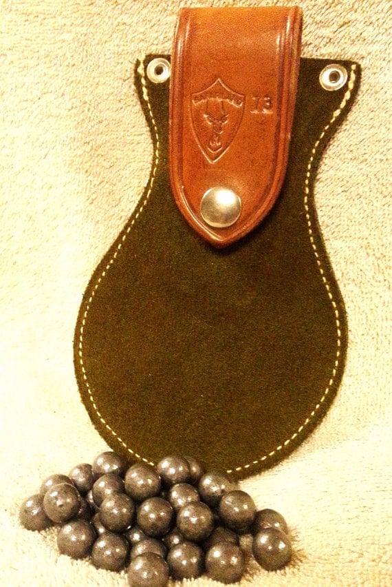 Leather Belt Bags For Muzzleloading | semashow.com