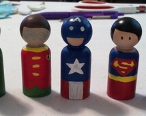 Popular items for peg doll set on Etsy