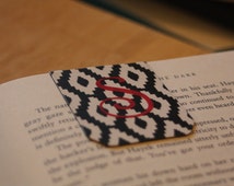 Popular items for monogrammed bookmark on Etsy