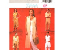 Popular items for long vest pattern on Etsy