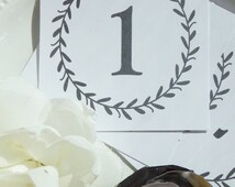 Popular items for custom table numbers on Etsy