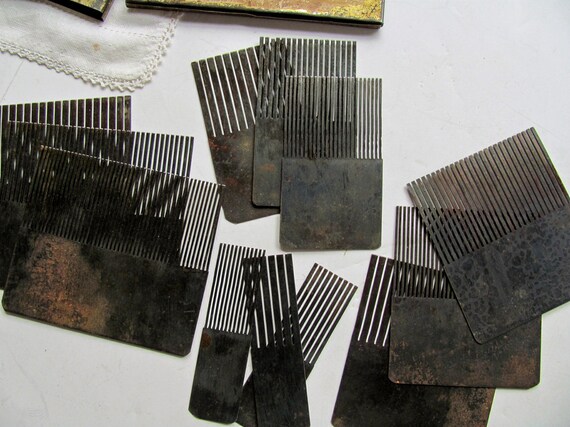 Vintage Ridgely Graining Combs Wood Grain Faux Finish Painting