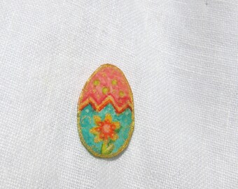 Easter egg brooch | Etsy