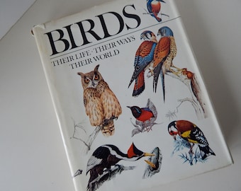 Vintage bird book | Etsy
