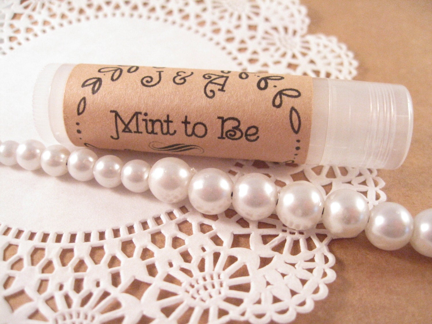 Custom 80 Personalized Lip Balm Favors Wedding lip by TheSudsCafe