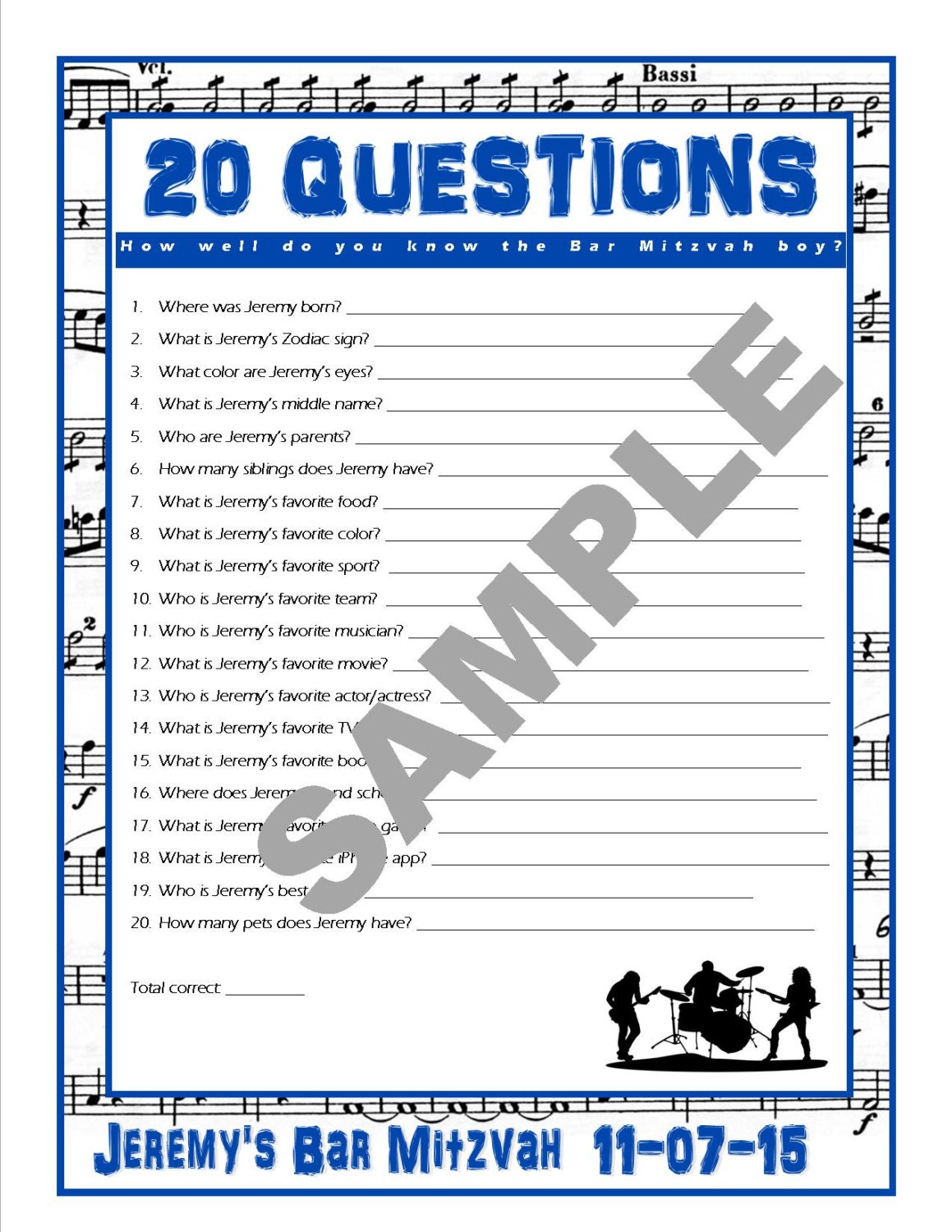 20 Questions Printable Game How Well Do You Know The 20 Questions Printable Game How Well Do You Know The