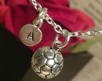 Popular items for soccer necklace on Etsy