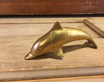 Popular items for brass dolphins on Etsy