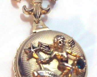 Vintage coro locket | Etsy