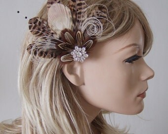 Boho hair clip | Etsy