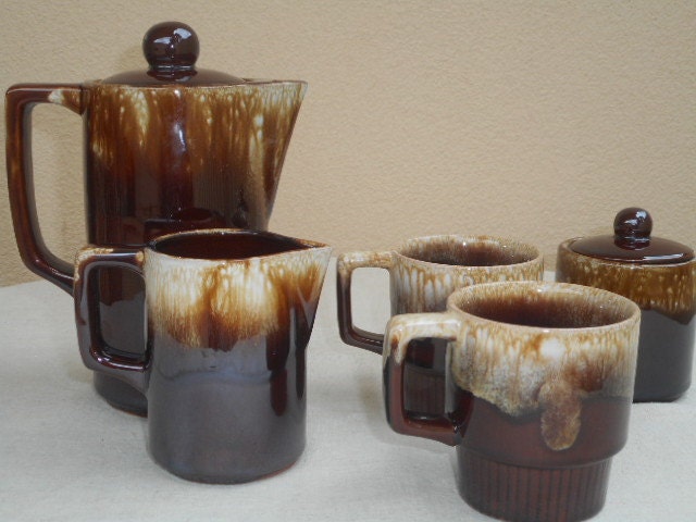 Retro Stacking Coffee Set – Five Piece – Iconic 70’s! – Haute Juice