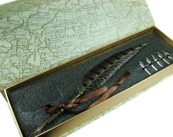 Feather quill pen | Etsy