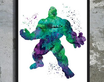 Hulk painting | Etsy