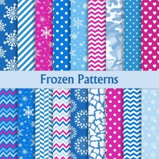 Popular items for frozen patterns on Etsy