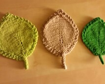 Popular items for knitted leaves on Etsy