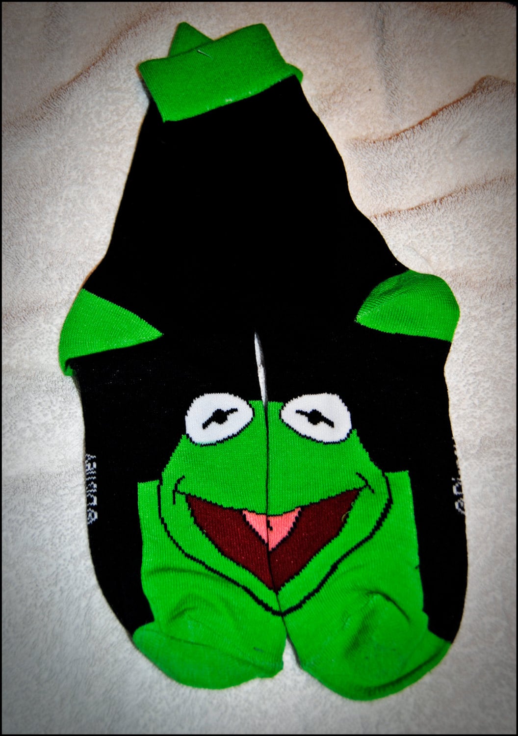 Kermit the Frog Socks by 1147shop on Etsy