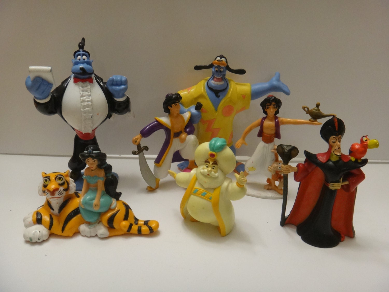 Disney Aladdin Figurine Set Aladdin Figure Set 1993 Disney