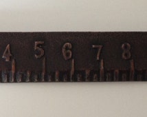 Popular items for metal ruler on Etsy