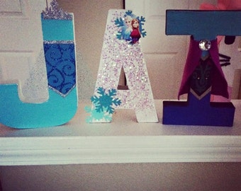 Frozen letters | Etsy