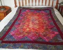 Popular items for batik quilts on Etsy