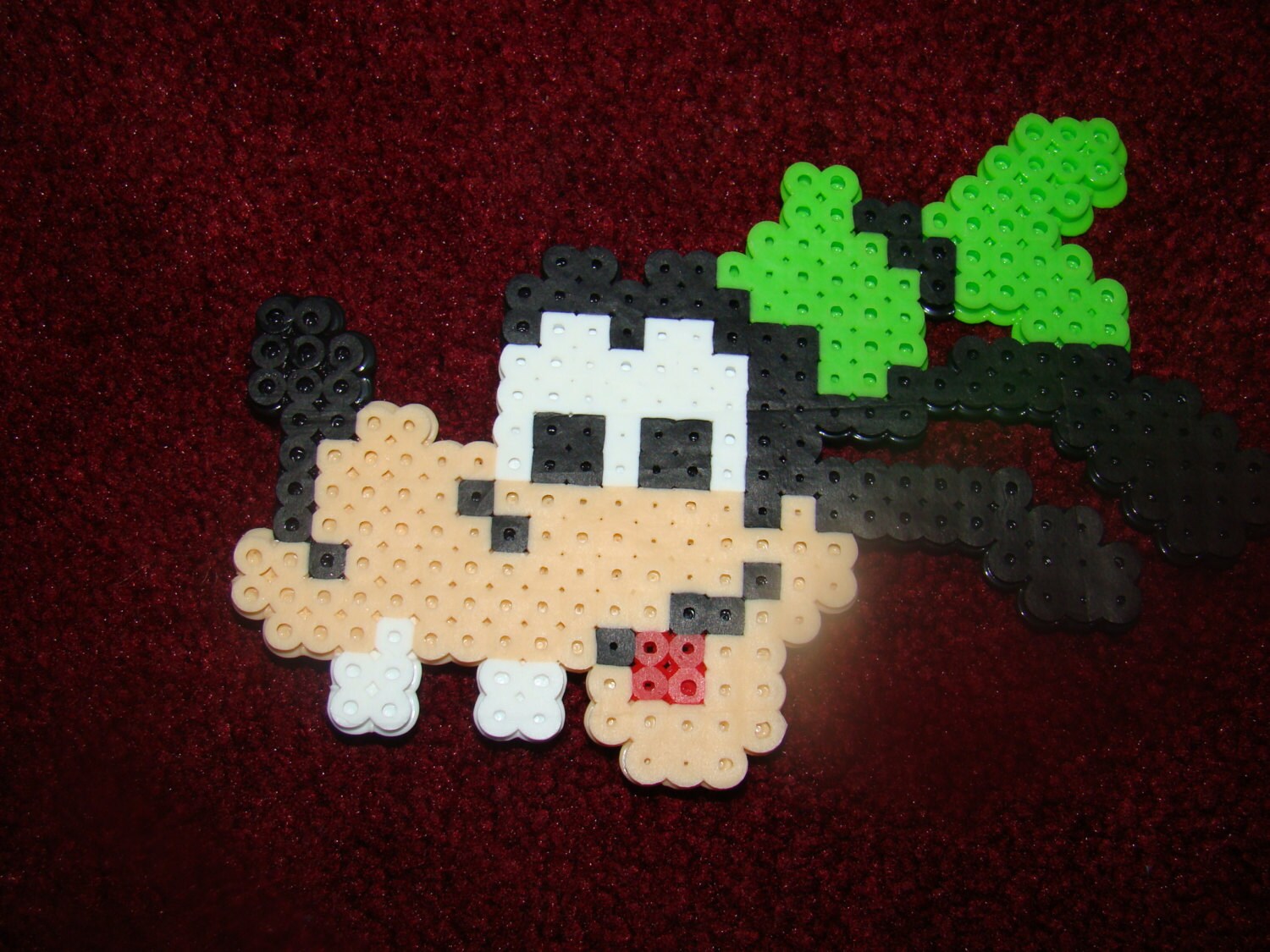 Items similar to Disney Goofy Perler Bead on Etsy