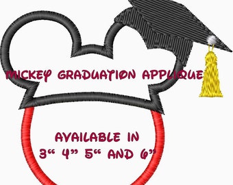 Unique mickey graduation related items | Etsy