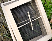 Wooden Deckle Paper Making Kits and Pressed Flower by WoodenDeckle