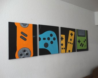 Popular items for game controller art on Etsy