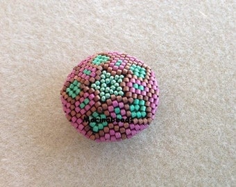 TUTORIAL Snail Shells & Twisty Bits Beaded with Peyote Stitch