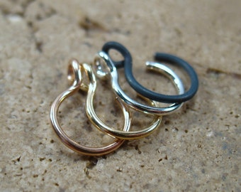 Fake tragus piercing | Etsy