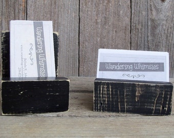 Rustic business card | Etsy