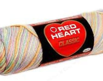 red heart variegated yarn – Etsy