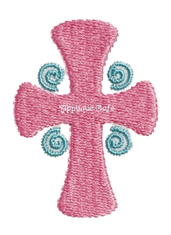 461 Mini Embroidery Cross Machine Embroidery Applique Design