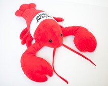 Unique lobster plush related items | Etsy