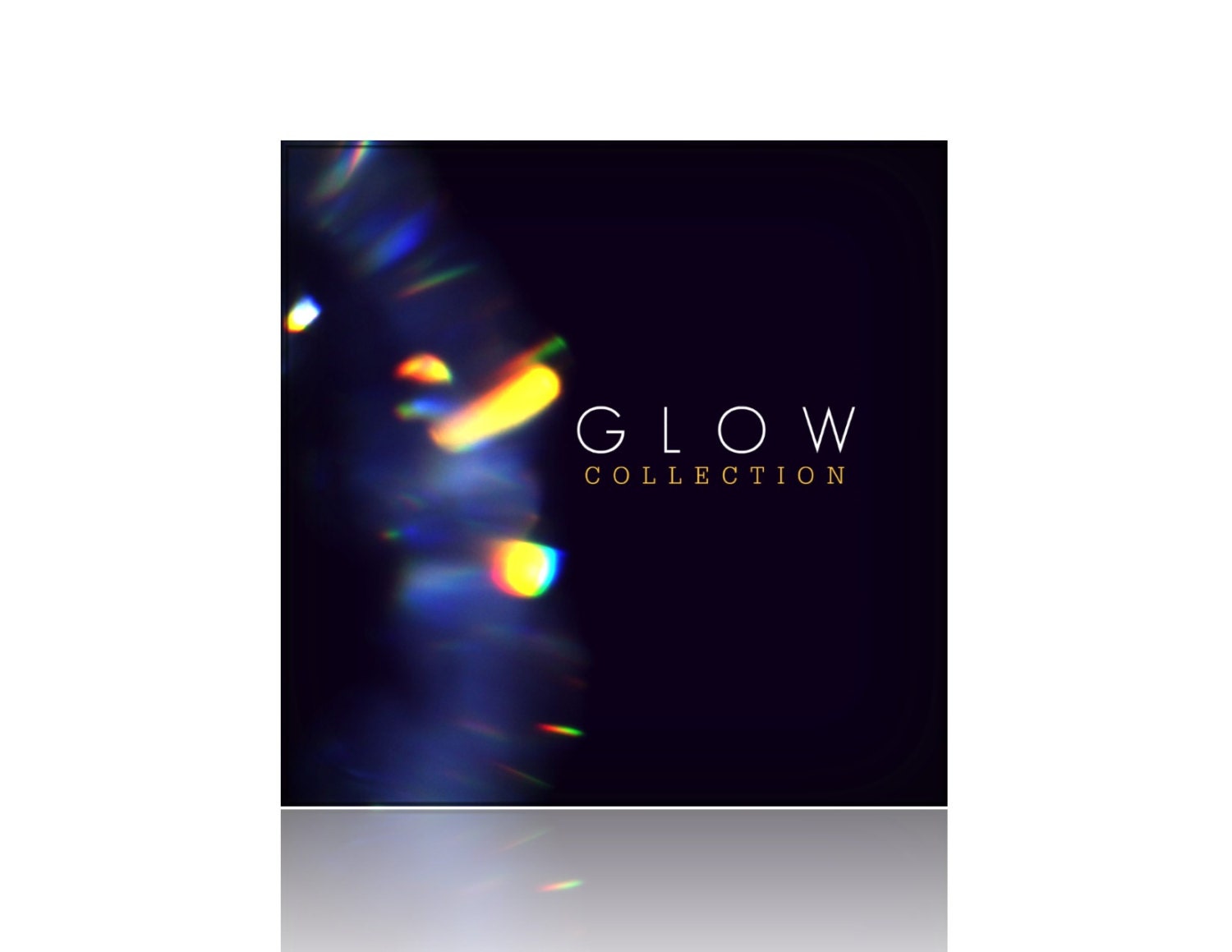 GLOW Photography Overlay Collection 6 Overlays JPEG File