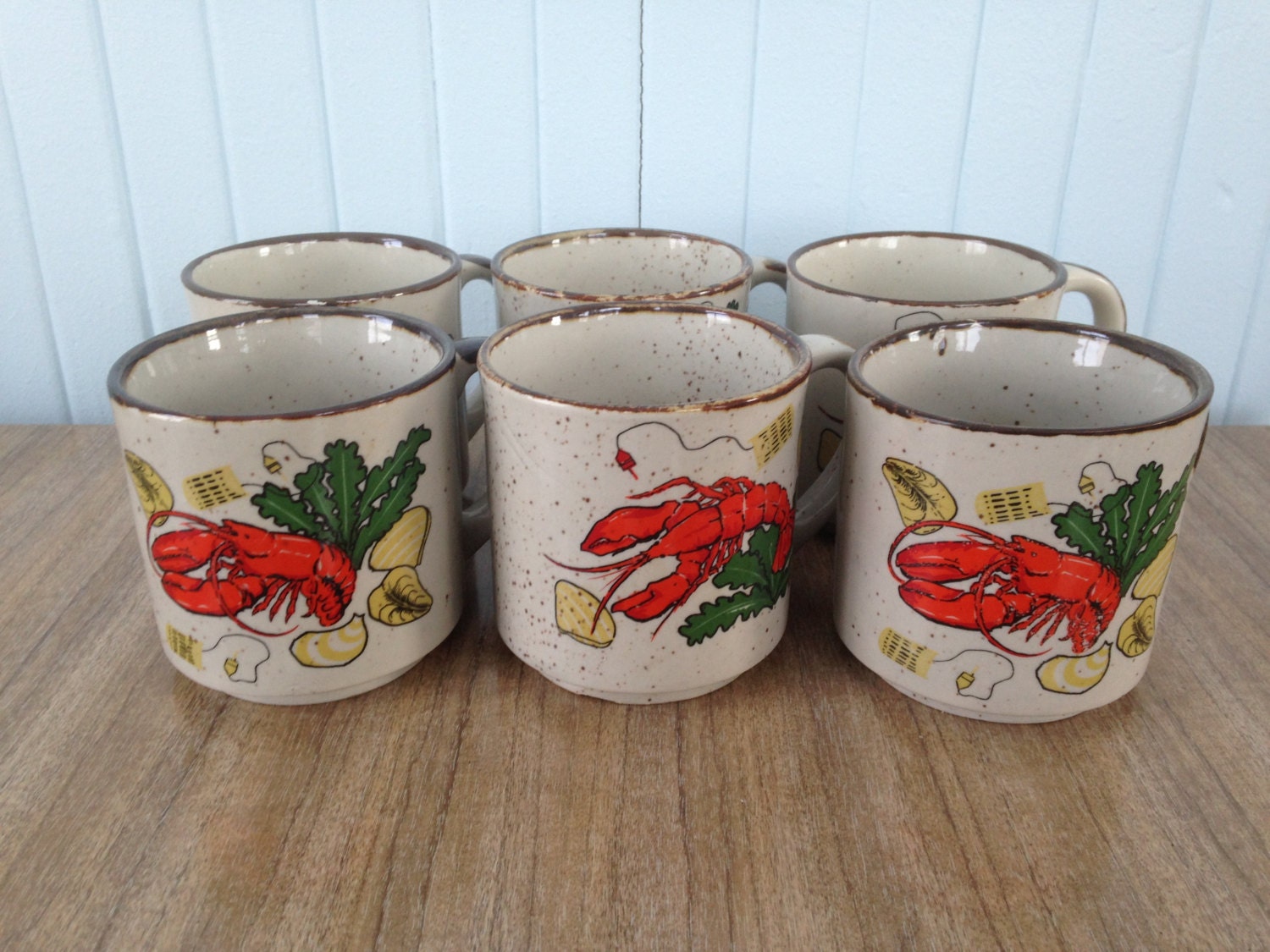 Vintage Ceramic Lobster Chowder Mug – Vintage Cup Made in Japan ...