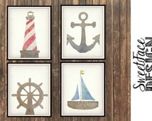 Popular items for nautical watercolor on Etsy