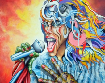 Steven tyler art | Etsy