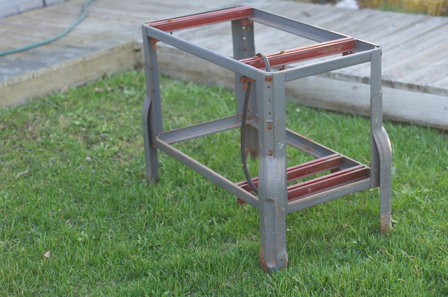 Industrial Table Base Vintage Craftsman Power Tool Stand Power Tool ...