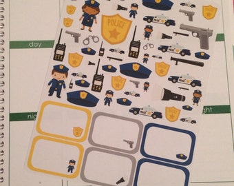 Police officer card | Etsy