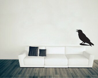Crow wall art | Etsy